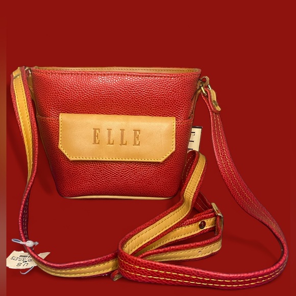 Elle | Bags | Elle Pebbled Leather Small Crossbody Bag | Poshmark